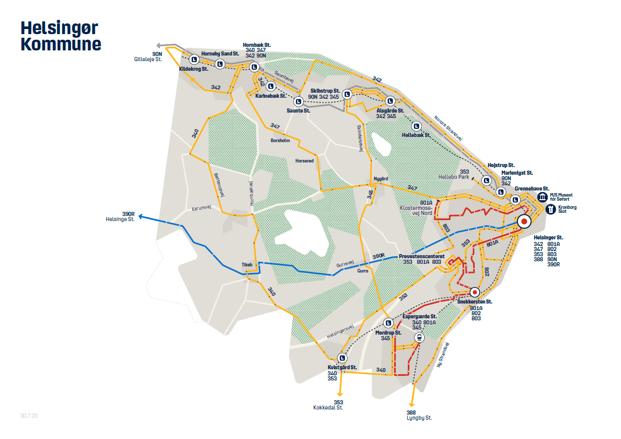 Nyt busnet i Helsingør Kommune